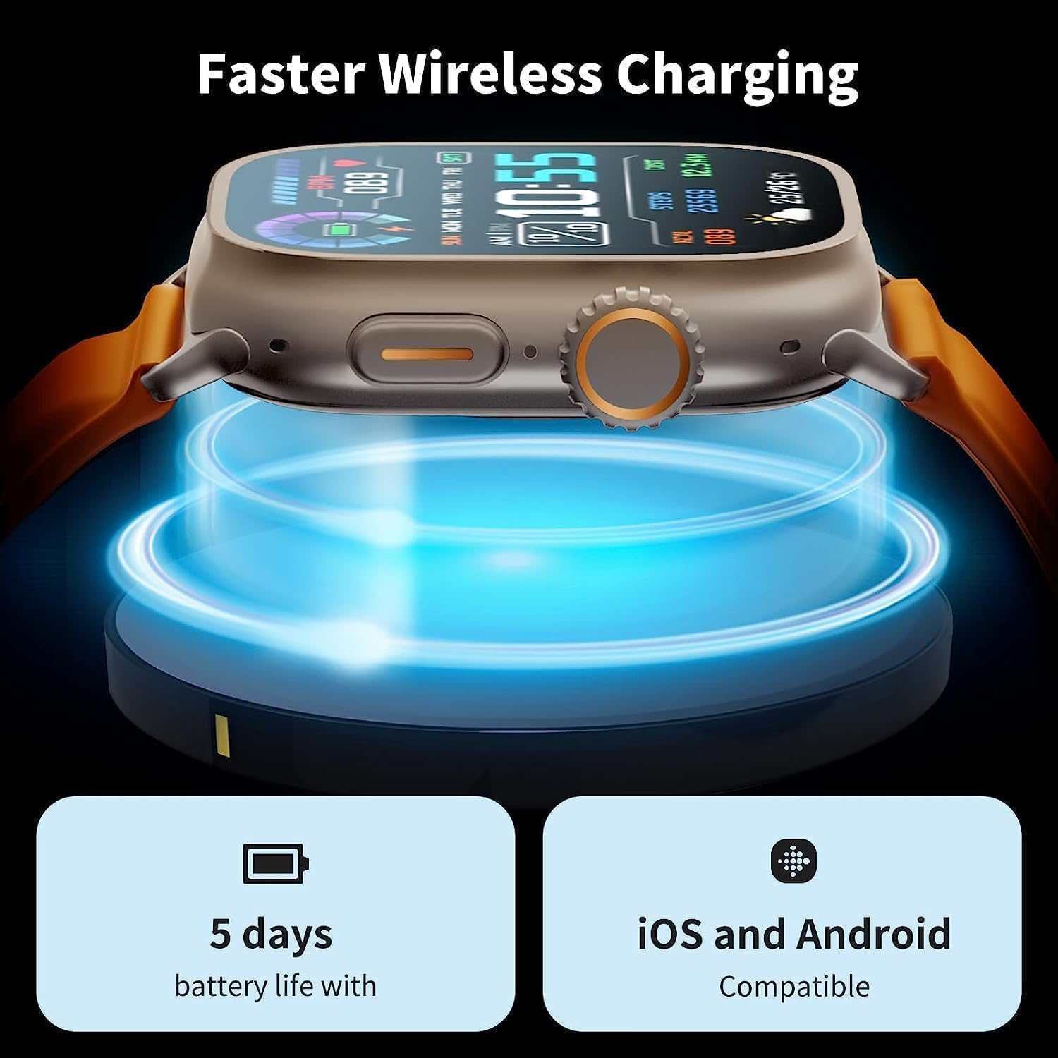 Mua Smart Watch Super Series S8 Smart Watch 49mm, 2.2-inch Women's and ...