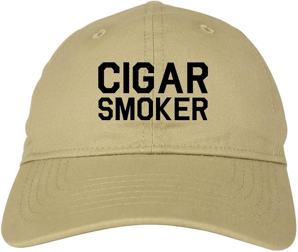 Kings Of NY Cigar Smoker Dad Hat Baseball Cap Beige at Amazon Men’s ...