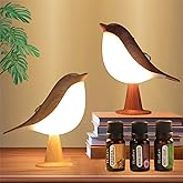 Amazon.com: Bedside Touch Control Table Lamp Aroma Lamps Cute Bird ...