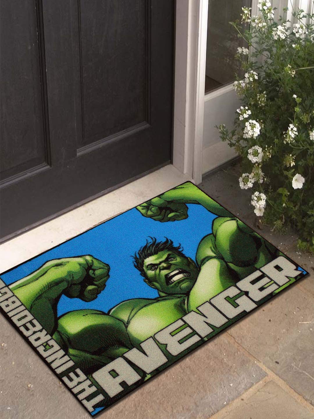 Buy Athom Trendz Marvel Avengers Hulk Door Mat, Multicolour Online at ...