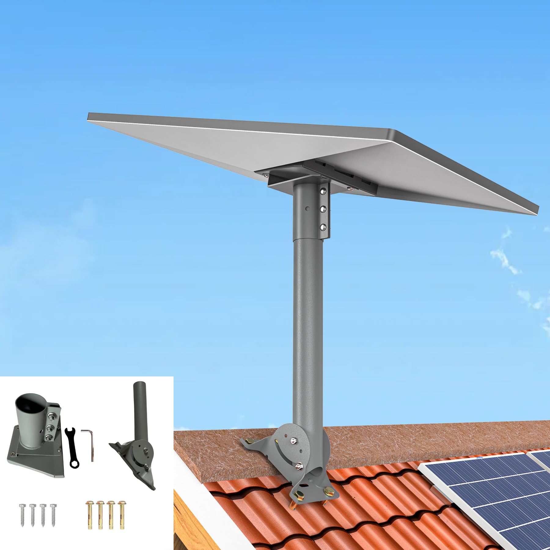 ThreeIslandsArt Starlink Gen 3 Roof Mount,Starlink Pole Mount Starlink Mounting Kit,Compatible ...
