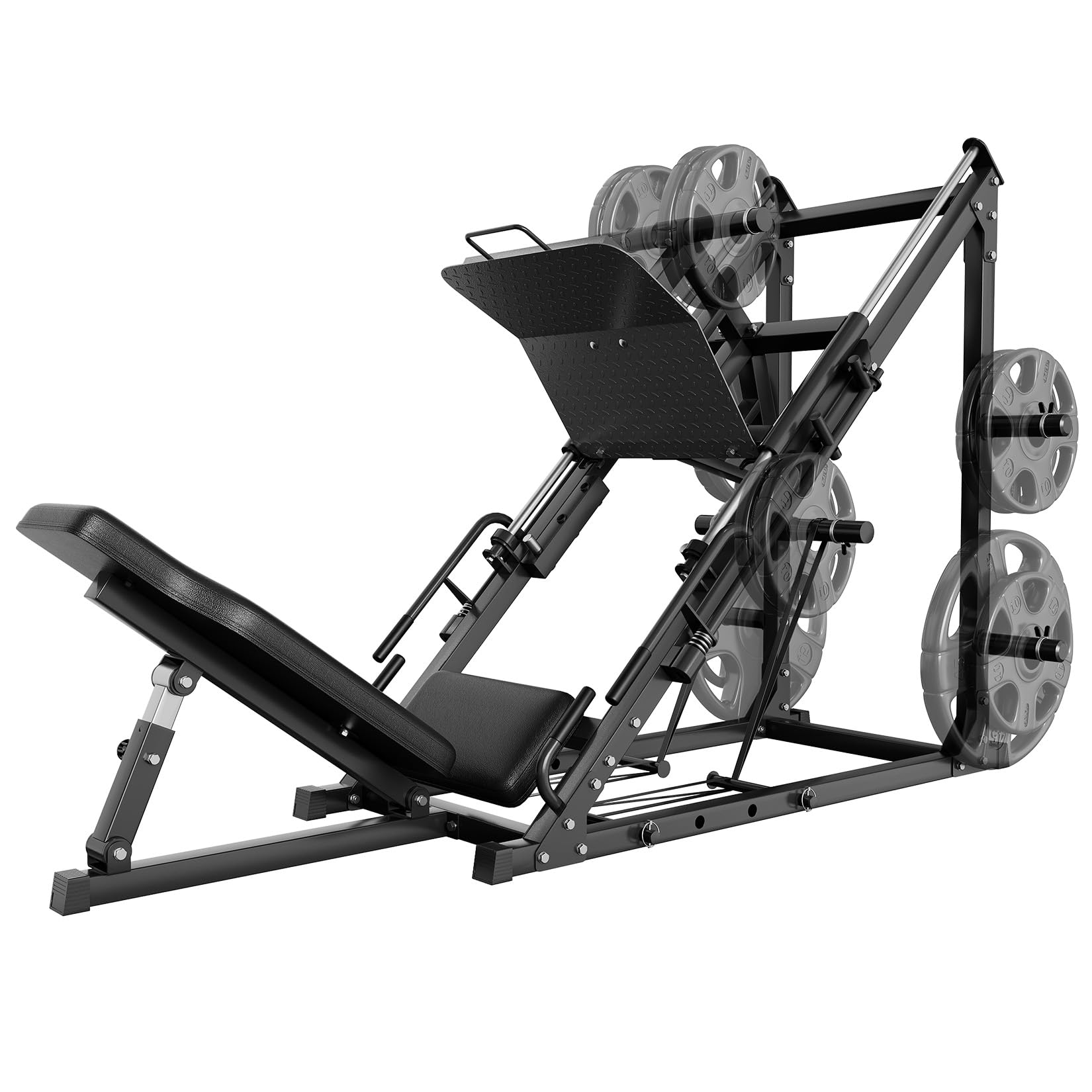 Leg Press Machines for Home Gym, 45 Degree Leg Press Machine with ...