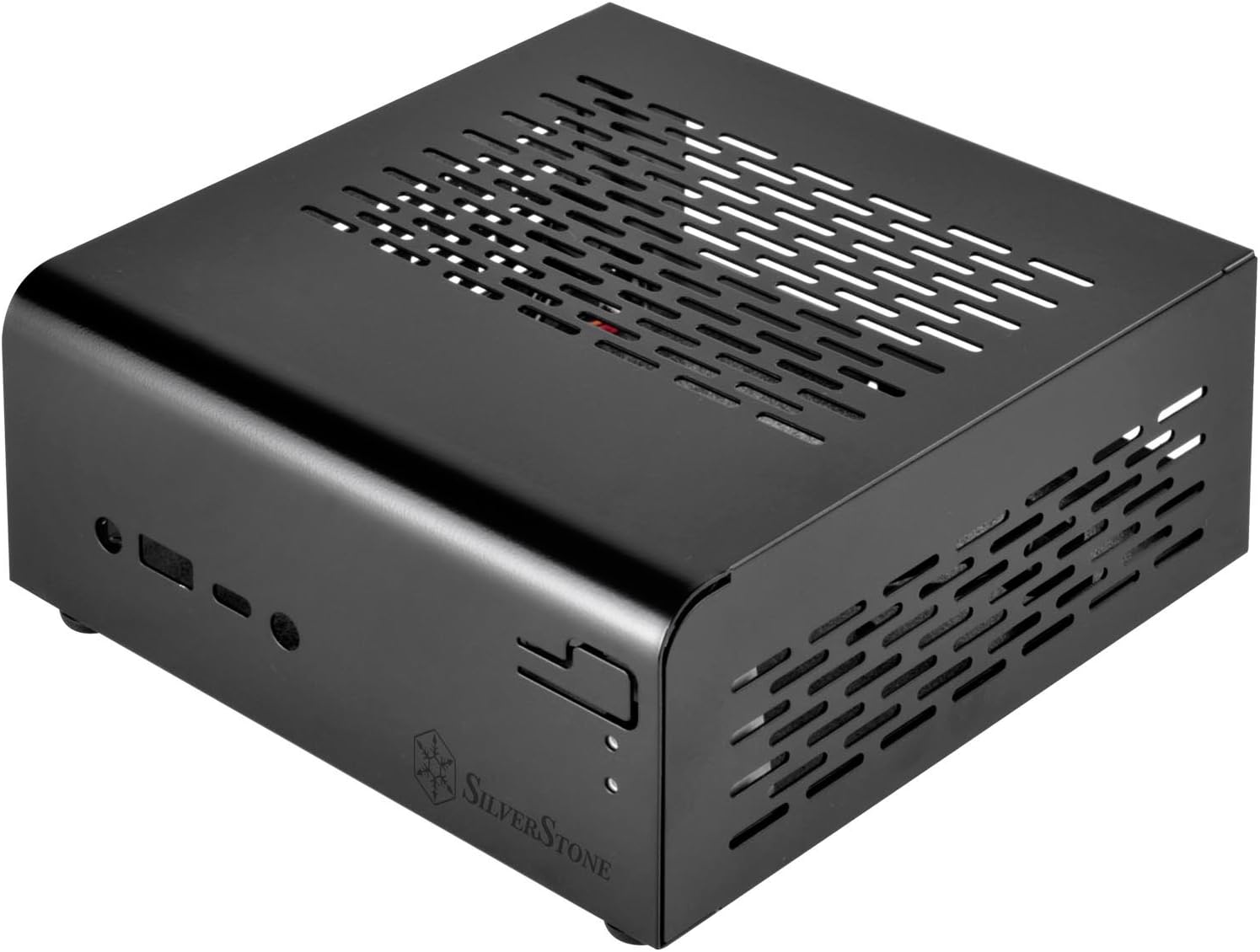 SilverStone SST-VT01B – Vital Mini-STX Silent Computer Case, black ...