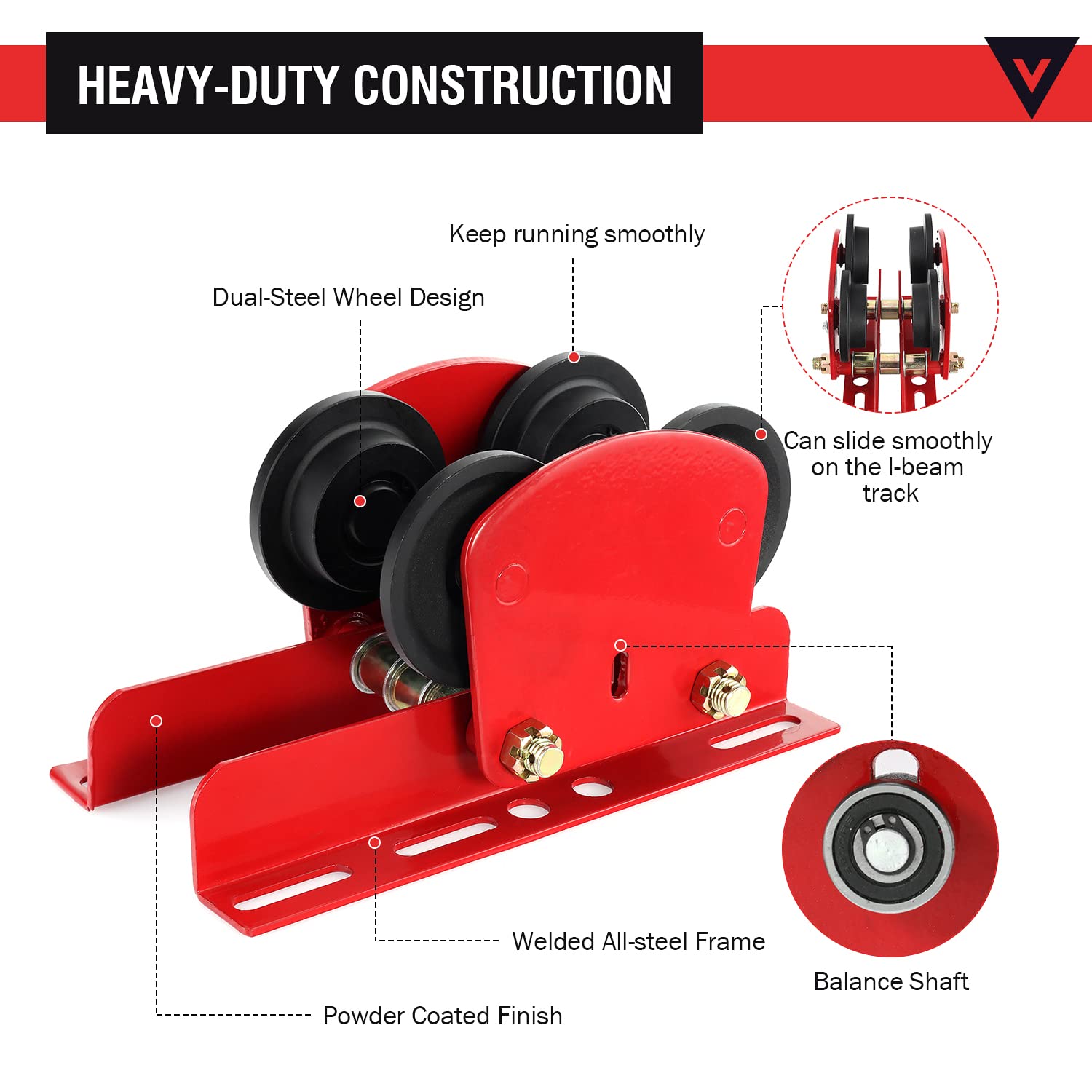 Mua Electric Hoist Manual Trolley 1Ton Heavy Duty 2205LBS Capacity for ...