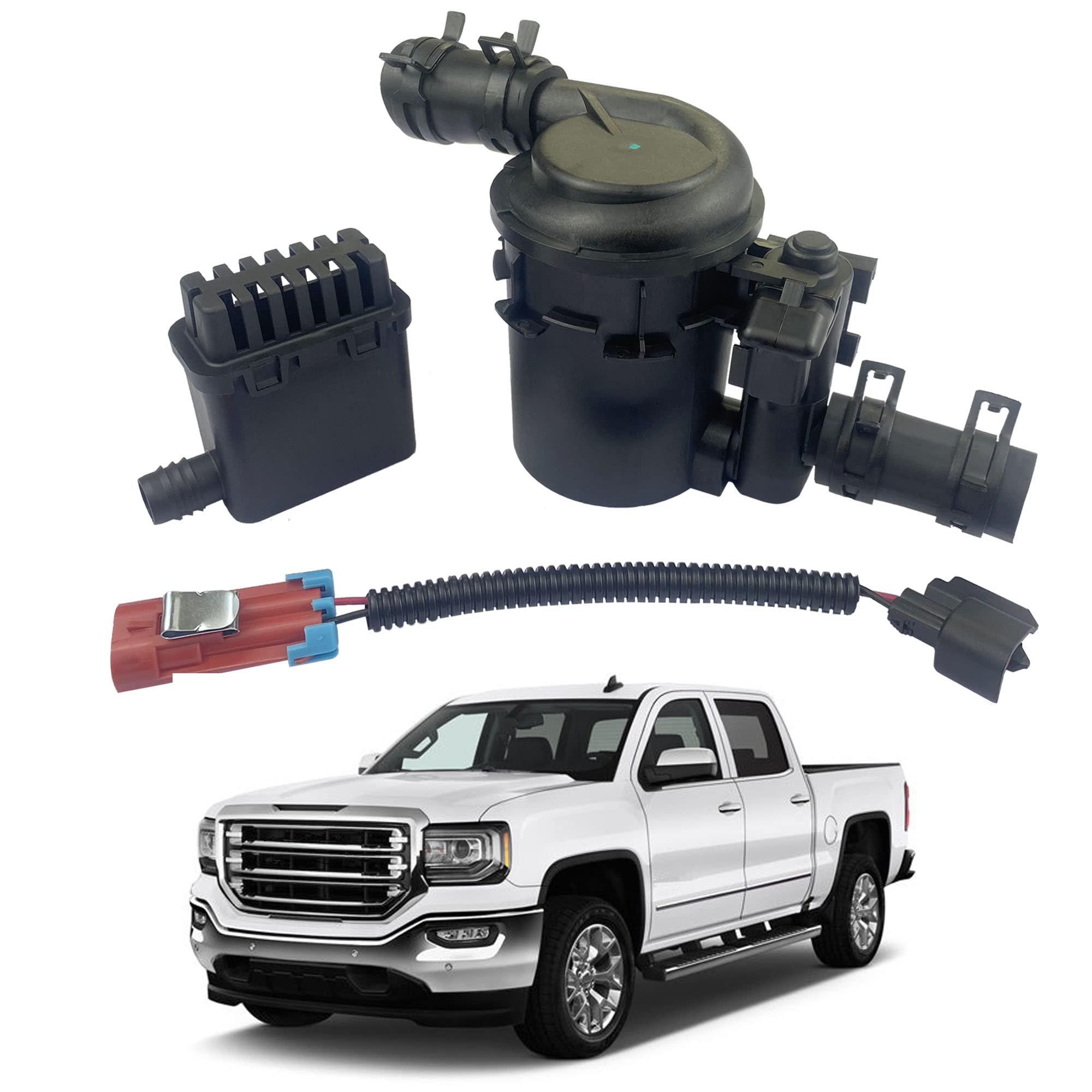 YzusGomumu Car Vapor Canister Vent Solenoid Compatible with Chevrolet ...