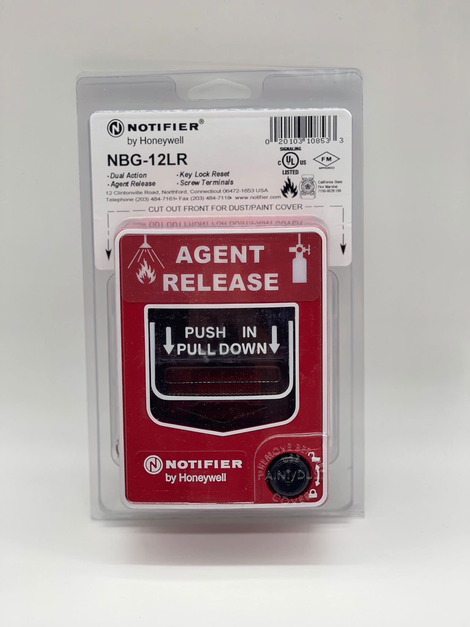 Mua Notifier NBG-12LR Dual Action Releasing Pull Station, RED trên ...