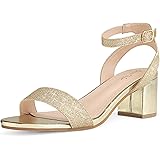 Amazon.com | DREAM PAIRS Women's Roxanne Silver Glitter Fashion Stilettos Open Toe Low Heel ...