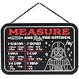 Amazon.com: Disney Star Wars Darth Vader Hanging Wood Measuring Sign ...