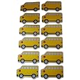 Amazon.com: Novel Merk Yellow School Bus Truck Small Refrigerator ...