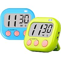 Amazon.com: Timer for Kids Teachers Digital Kitchen Timers for Cooking ...