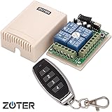 Solidremote 12V - 24V Secure Wireless RF Remote Control Relay Switch ...