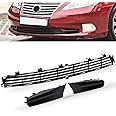 Amazon.com: MotorFansClub Front Bumper Lower Grille with 1 Pair Fog ...
