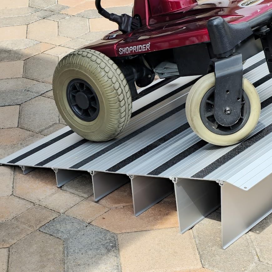 Wheelchai Ramp, Threshold, can be Adjusted Raised to fit a Range of ...