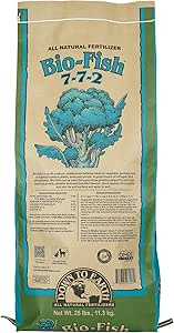 Amazon.com : Down to Earth Organic Bio-Fish Fertilizer Mix 7-7-2, 25 lb ...