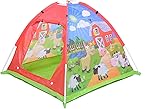 Childrens Pop Up Play Tent Designed like a FarmYard with a Unique ...