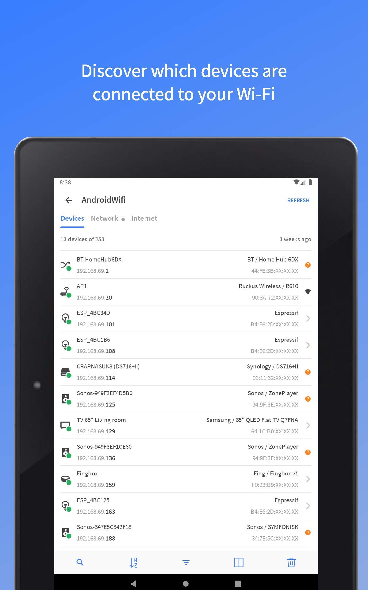 Fing - Network Tools:Amazon.com:Appstore for Android