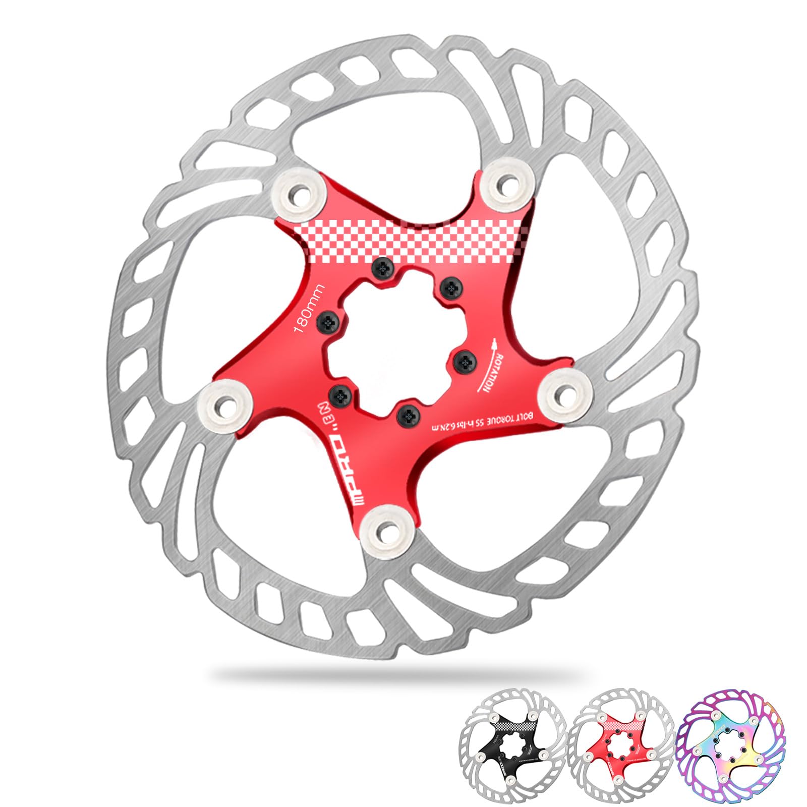BUCKLOS IIIPRO 140mm 160mm 180mm 203mm Floating Bike Disc Brake Rotor ...
