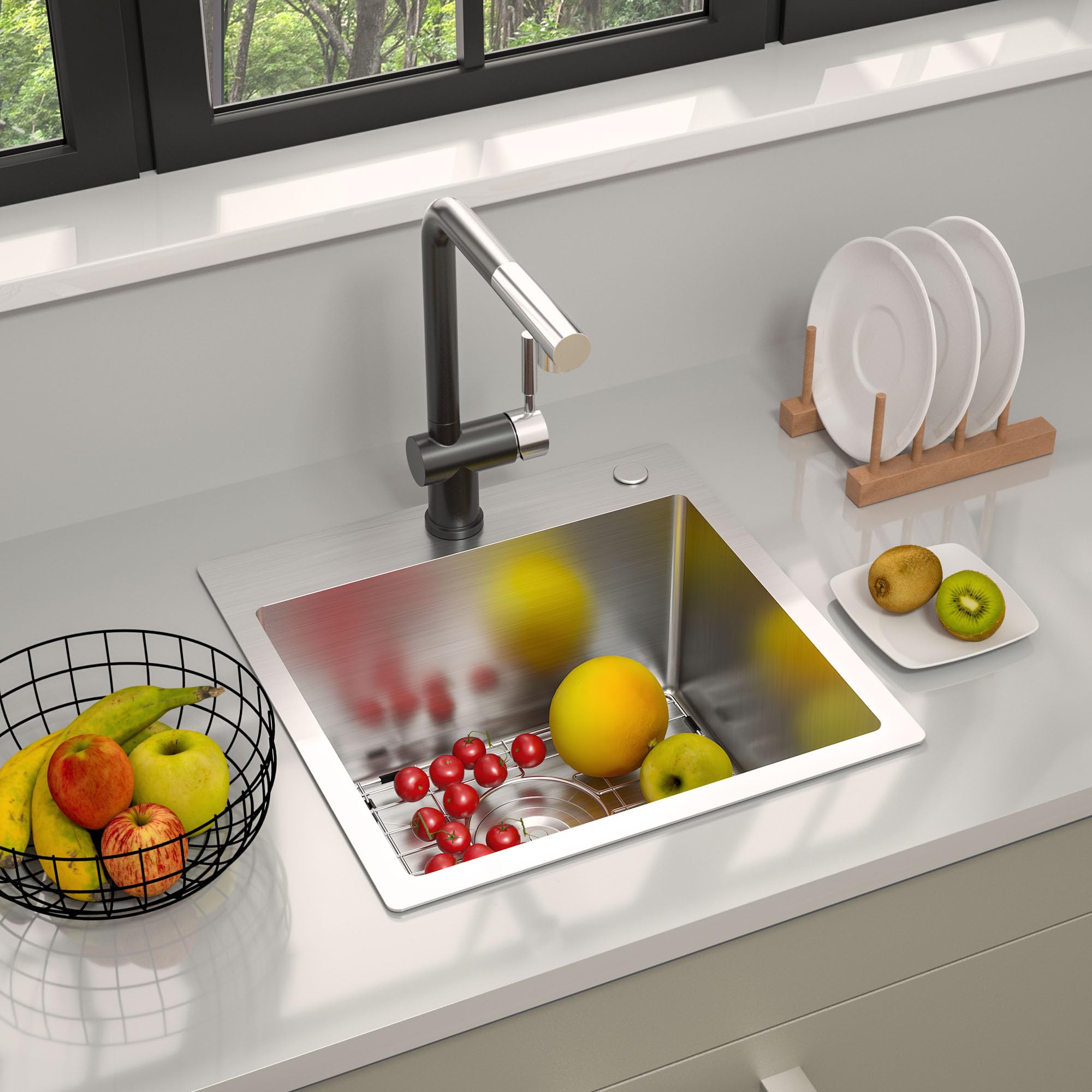Mua TORVA 18 Inch Kitchen Sink, 16 Gauge Stainless Steel Bar Sink ...