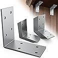 Amazon.com: 15 Pcs L Brackets Heavy Duty 12-ga Angle Fastener 3"x3" Angle Iron Galvanized L ...