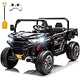 Amazon.com: Sopbost 2 Seater 24V Ride On Toys for Big Kids with ...