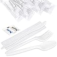Amazon.com: [500 Pack] Individually Wrapped Utensils - Prepackaged ...