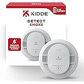 Kidde, 20SAR, Hardwired Smoke Detector, AA Battery Backup ...