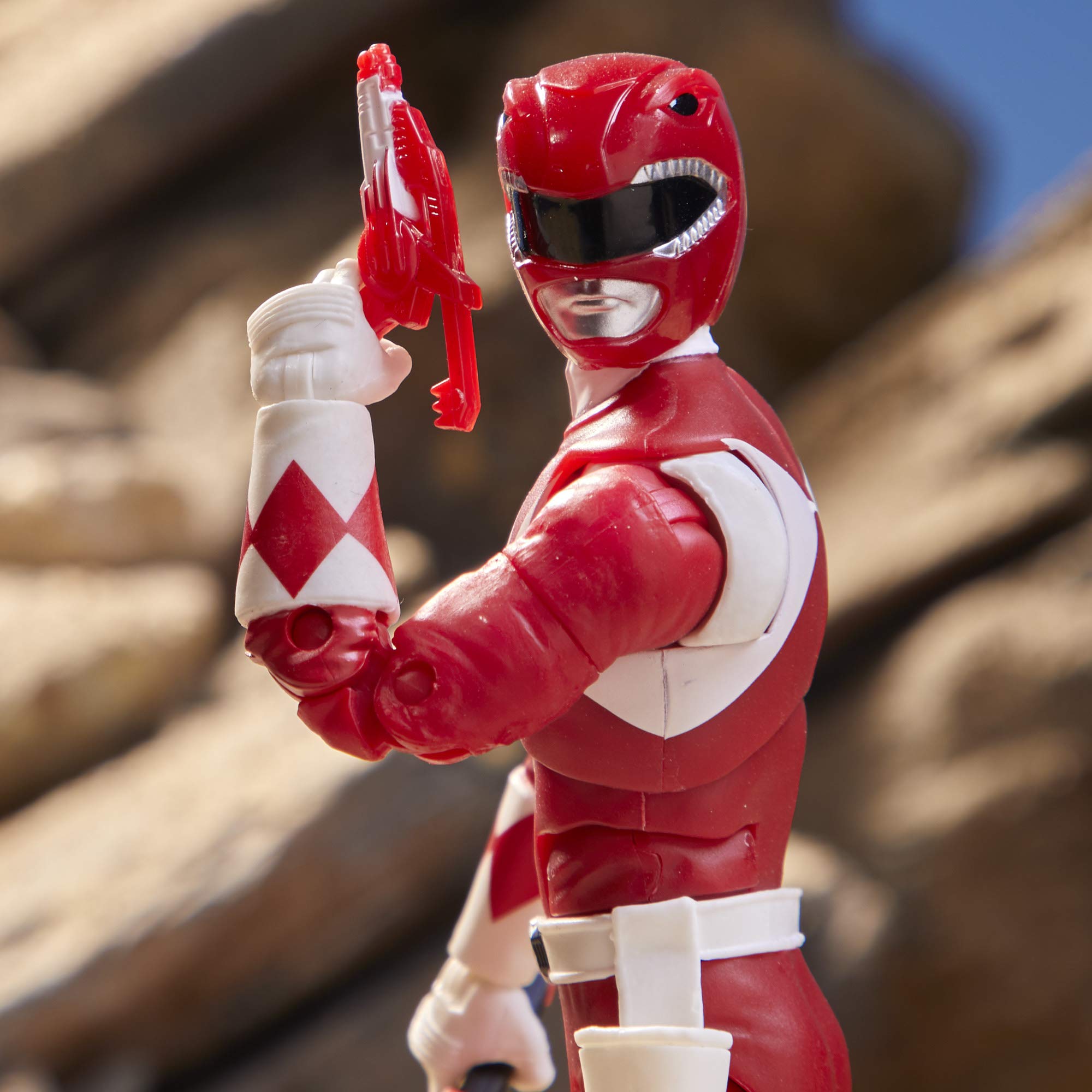 Power Rangers E7755 Lightning Collection 6 Mighty Morphin Red Ranger figura de acción cole