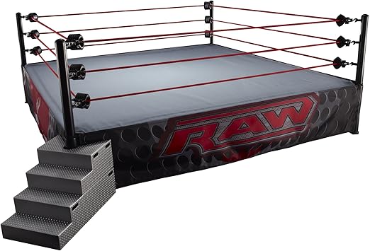 WWE Raw Elite Real Scale Wrestling Ring: Amazon.de: Spielzeug