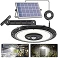 FabStyl Solar Light Indoor Outdoor, 3000LM Solar Shed Light Rotation ...