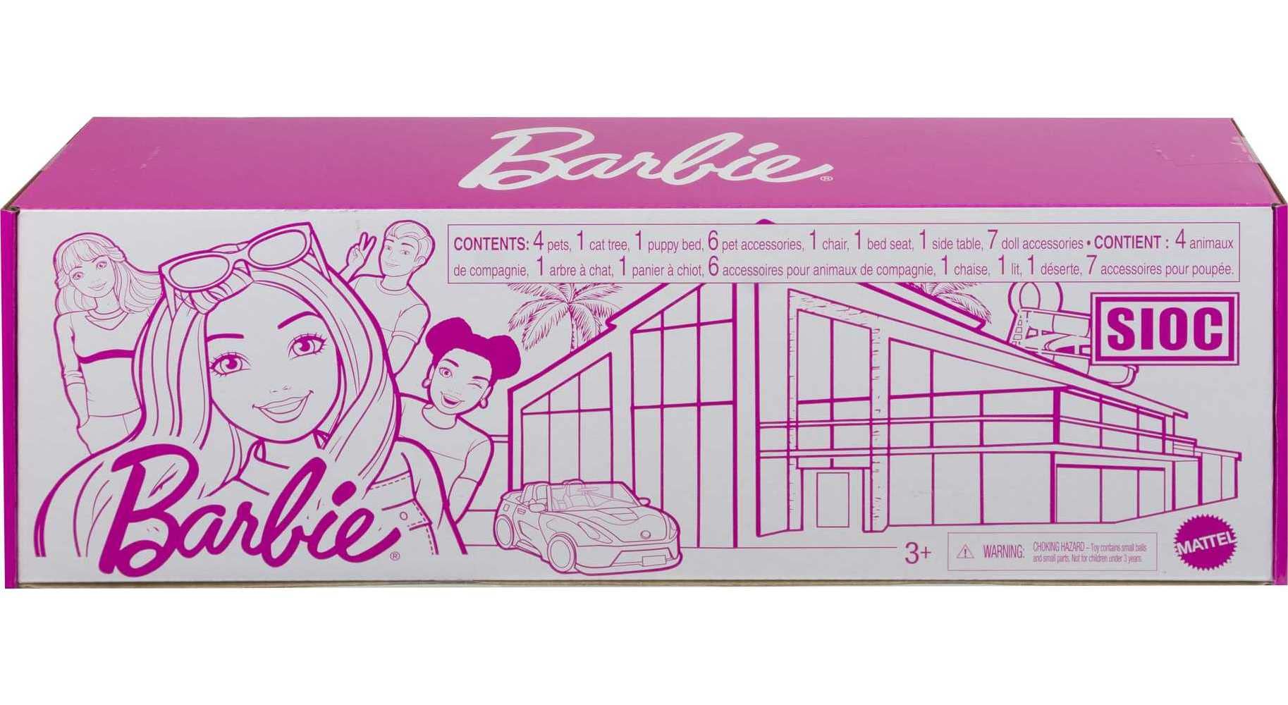 Mua Barbie Multi-Themed Accessory Set with 3 Playets Themed to Lounging ...