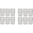 Amazon.com: Sunshine Mason Co. Pint Size (16 ounce, 473 mL) Regular Mouth Drinking Glass Mason ...