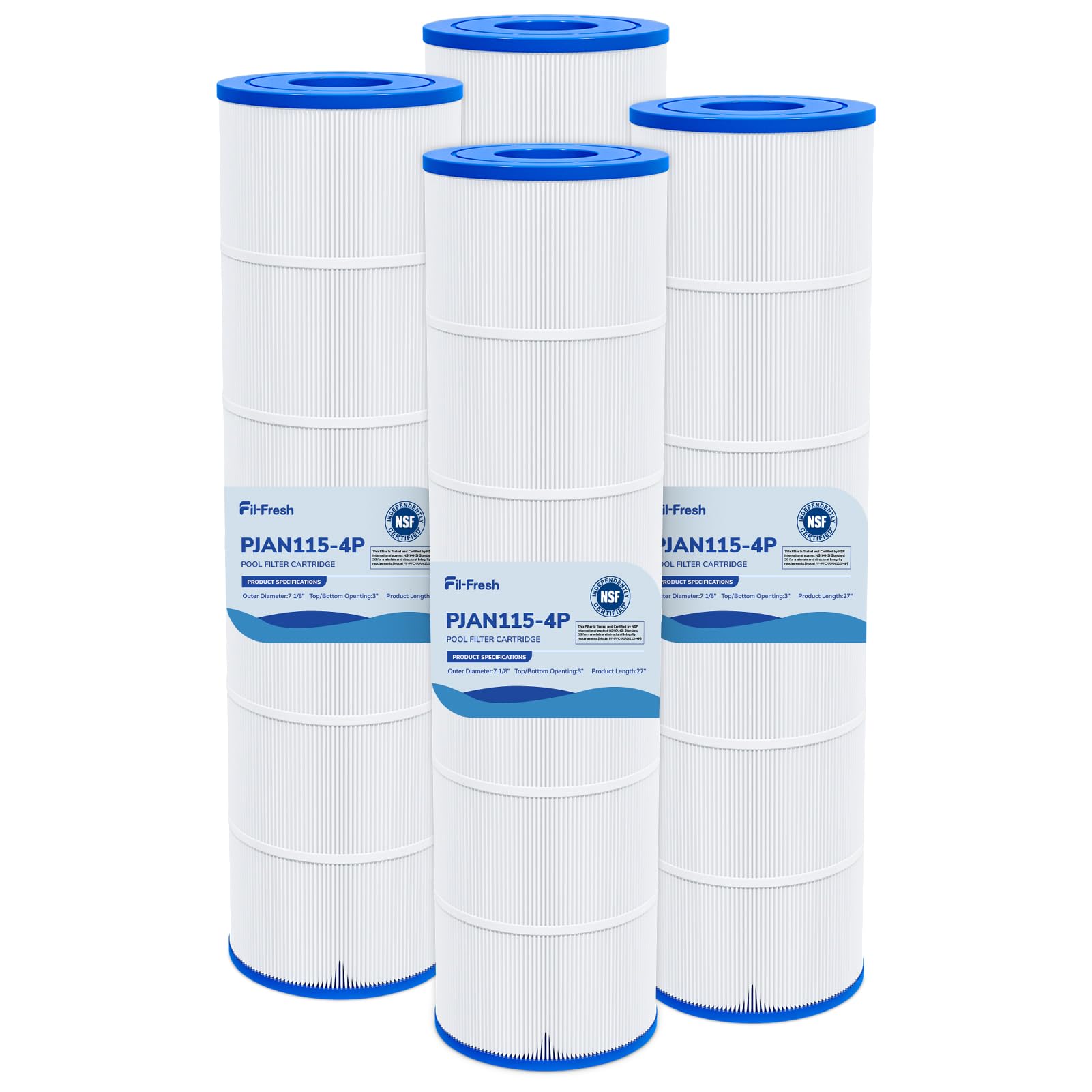 Fil-fresh CV460 Pool Filters Cartridge Compatible with Jandy CV460 ...