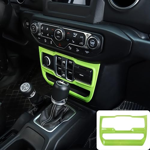 SQQP Dashboard Center Console Window Control Panel Trim Cover for 2018 ...