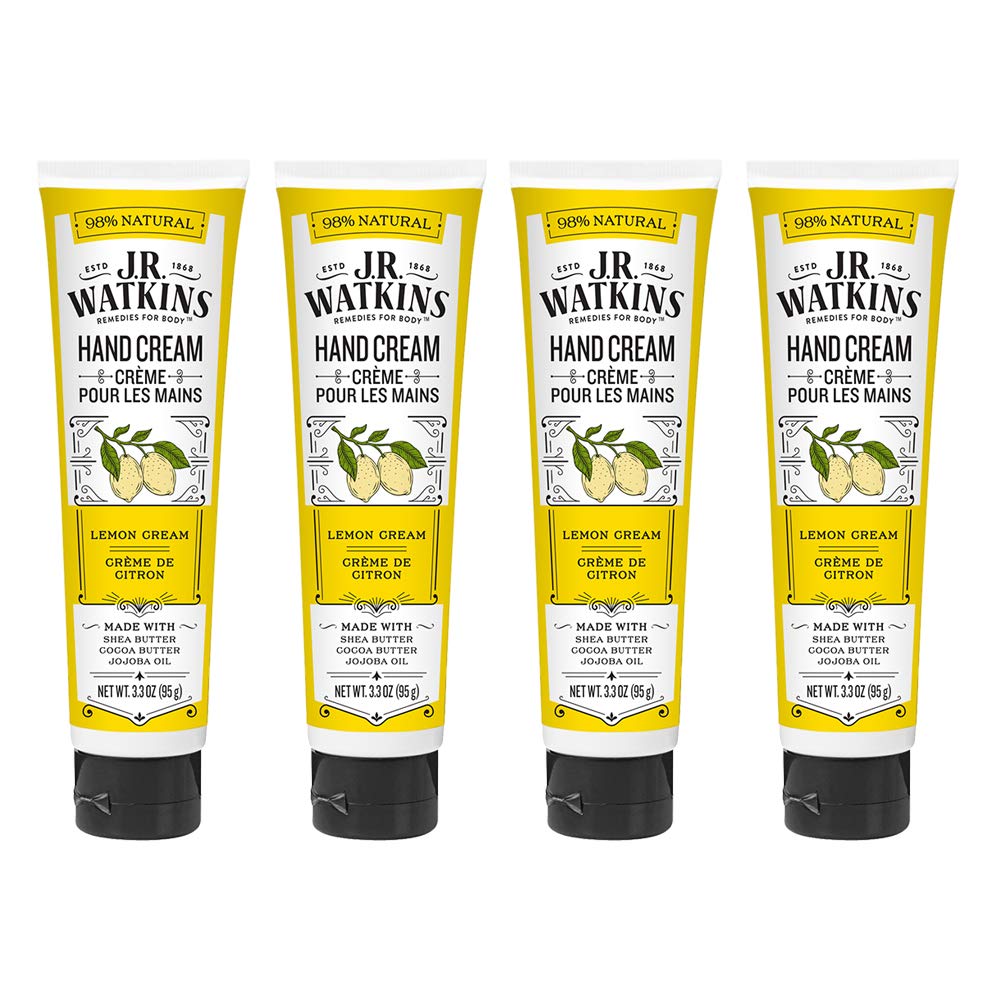 Amazon.com : J.R. Watkins Hand Cream, Lemon 3.3 Ounce (Pack of 4) : Beauty