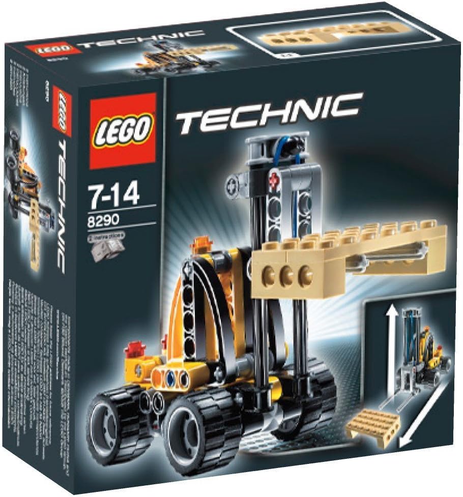 LEGO Technic 8290: Mini Forklift: Amazon.co.uk: Toys & Games