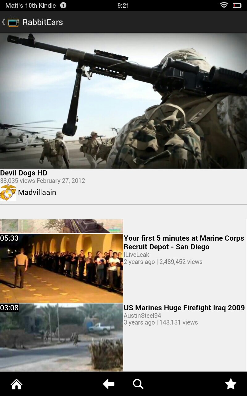 RabbitEars for YouTube (Kindle Tablet Edition):Amazon.com:Appstore for ...