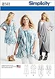Amazon.com: Simplicity 8141 Women's Plus Size Knit Tunic and Mini Dress ...