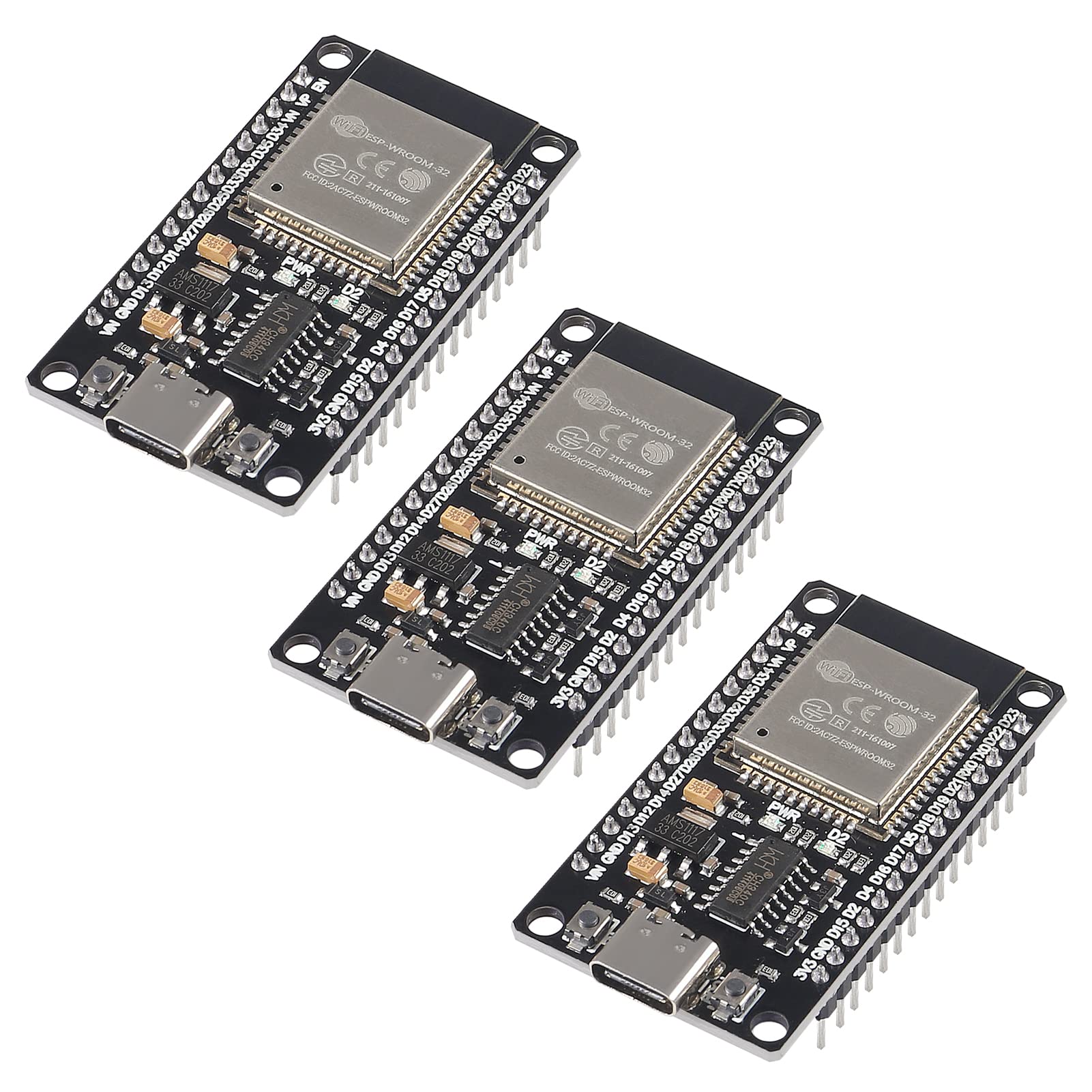 Mua AITRIP 3PCS Type-C USB ESP32 CH340C Development Board 2.4GHz WiFi ...