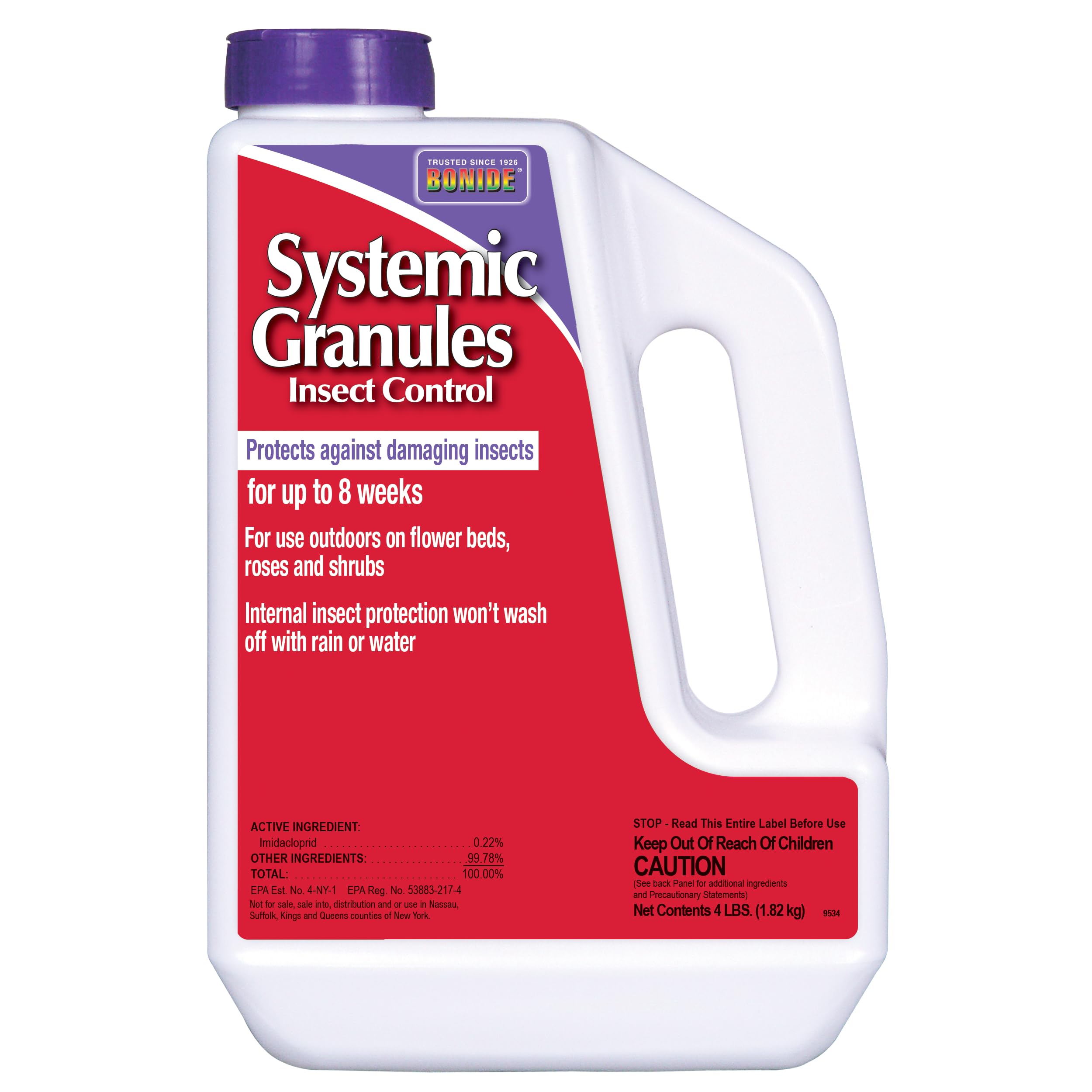 Bonide Insect Control Systemic Granules, 4 lbs. Ready-to-Use Water ...