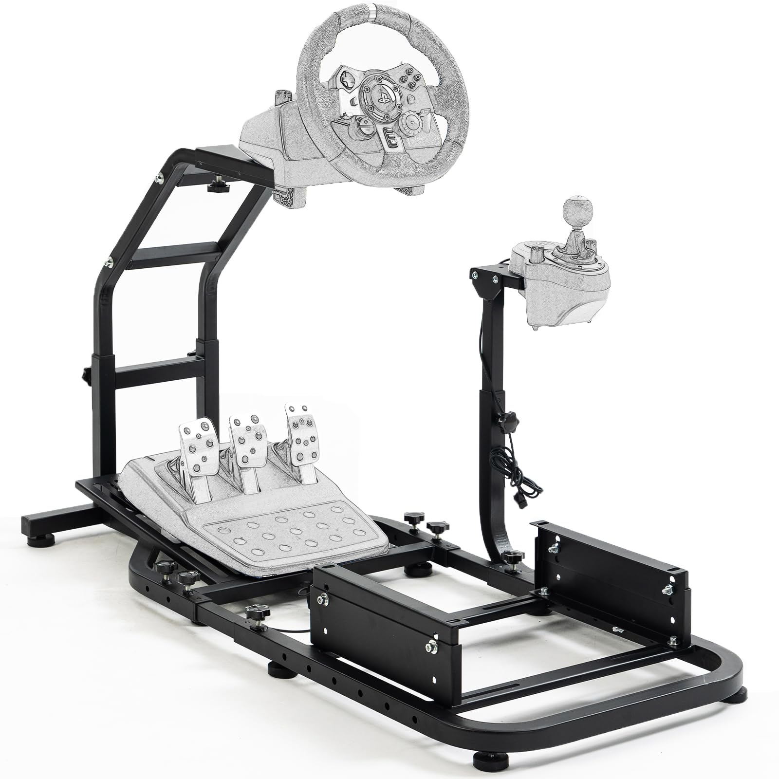 Mua Marada Adjustable Racing Simulator Cockpit Fit for Logitech ...