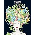 Amazon.com: Faces Coloring Book for Grown-Ups 2: 9781530539178: Snels ...