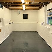 2 Pack Epoxy Garage Floor Paint - 5 litres (Dark Slate Grey BS18B25 ...