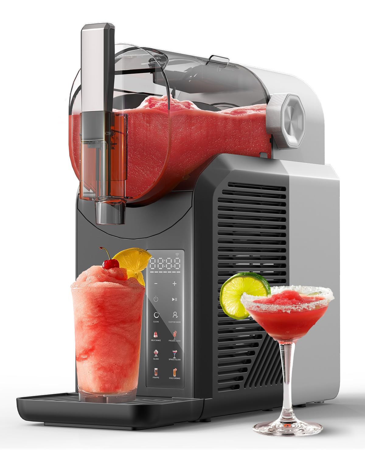 GreenEver Slushie Machine for Home: 15-60 Minutes Slushy Machine ...