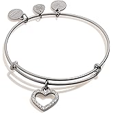 Amazon.com: Alex and Ani Path of Symbols Expandable Bangle for Women, Elephant Charm, Two-Tone ...