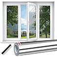 Amazon.com: PUPUGUT Privacy Window Film 29.5"x78.7" One Way Window Privacy Film See Out Not in ...