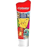 Amazon.com: Colgate Kids Toothpaste with Fluoride, Anticavity & Cavity ...