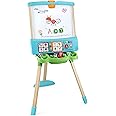 Amazon.com: LeapFrog Interactive Learning Easel with Magnetic Chalkboard and Whiteboard for Kids ...