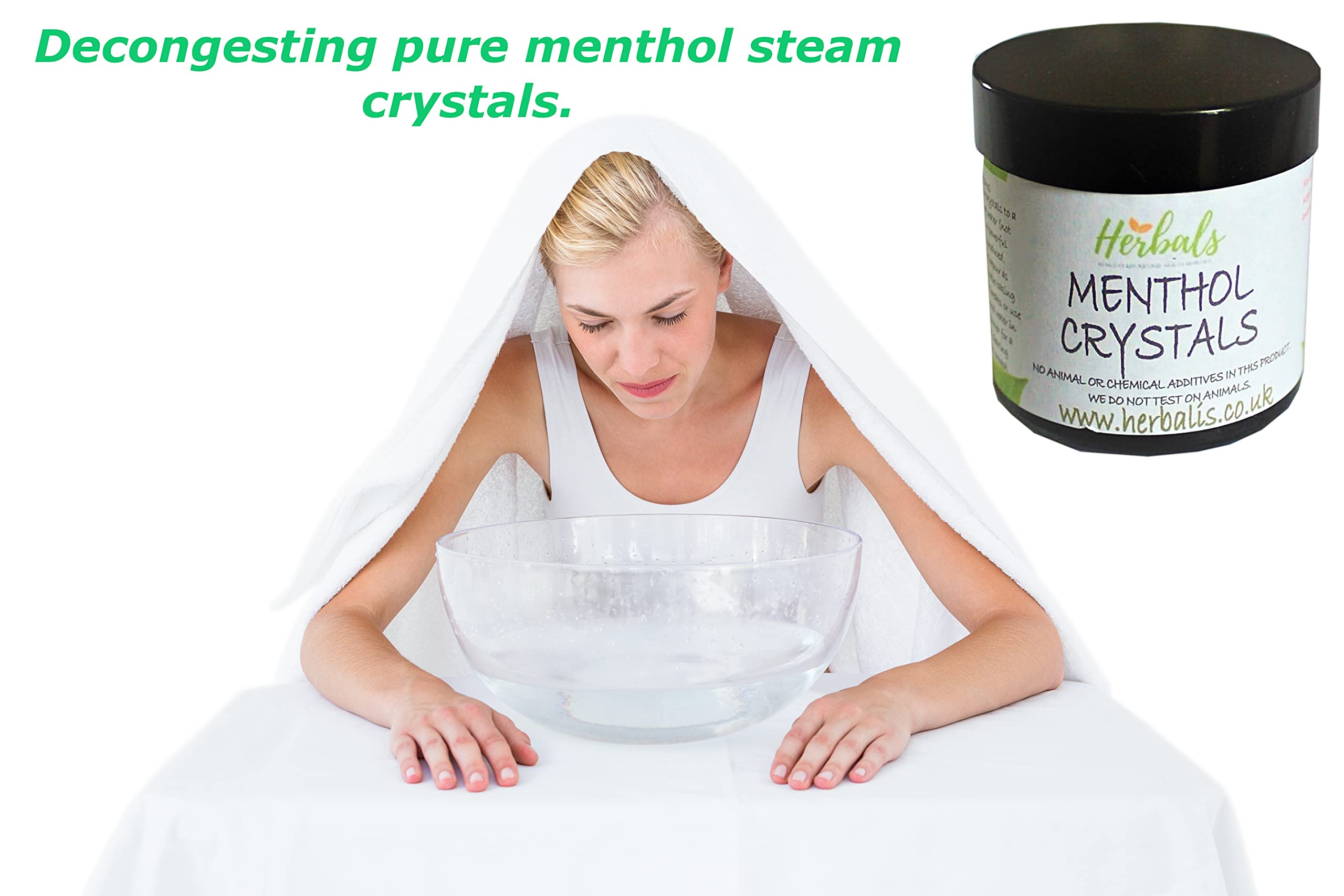 Mua Menthol Crystals for Inhalation—30gm Pure Sinus Relief Eucalyptus ...