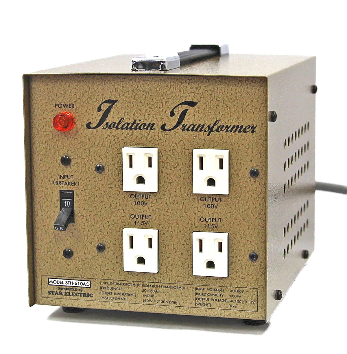 Mua Pro Cable Isolation Power Transformer 600W Gold trên Amazon Nhật ...