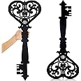 Amazon.com: Chunful 2 Pcs Keys Wall Decor Large Skeleton Key Sign ...